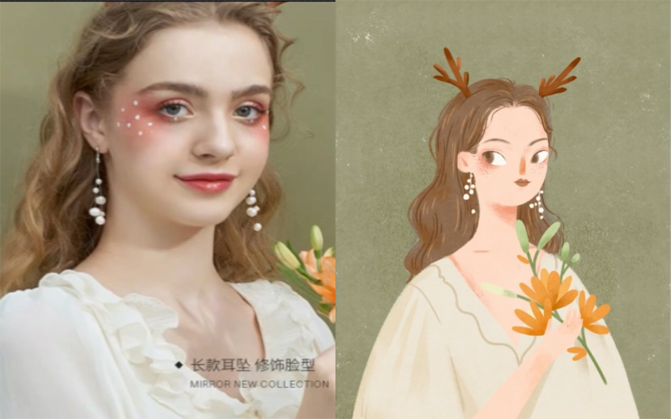 怎么把照片转成具有独特风格的插画?关于插画的学习跟接单!广美插画...