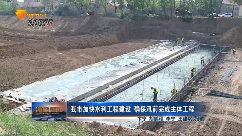 我市加快水利工程建设 确保汛前完成主体工程