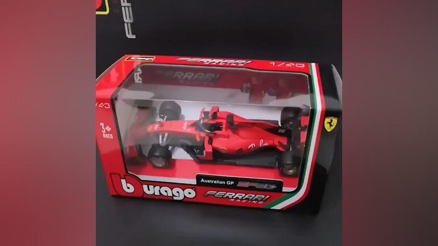 F1合金赛车模型2019赛季法拉利SF90勒克莱尔16号#汽车模型