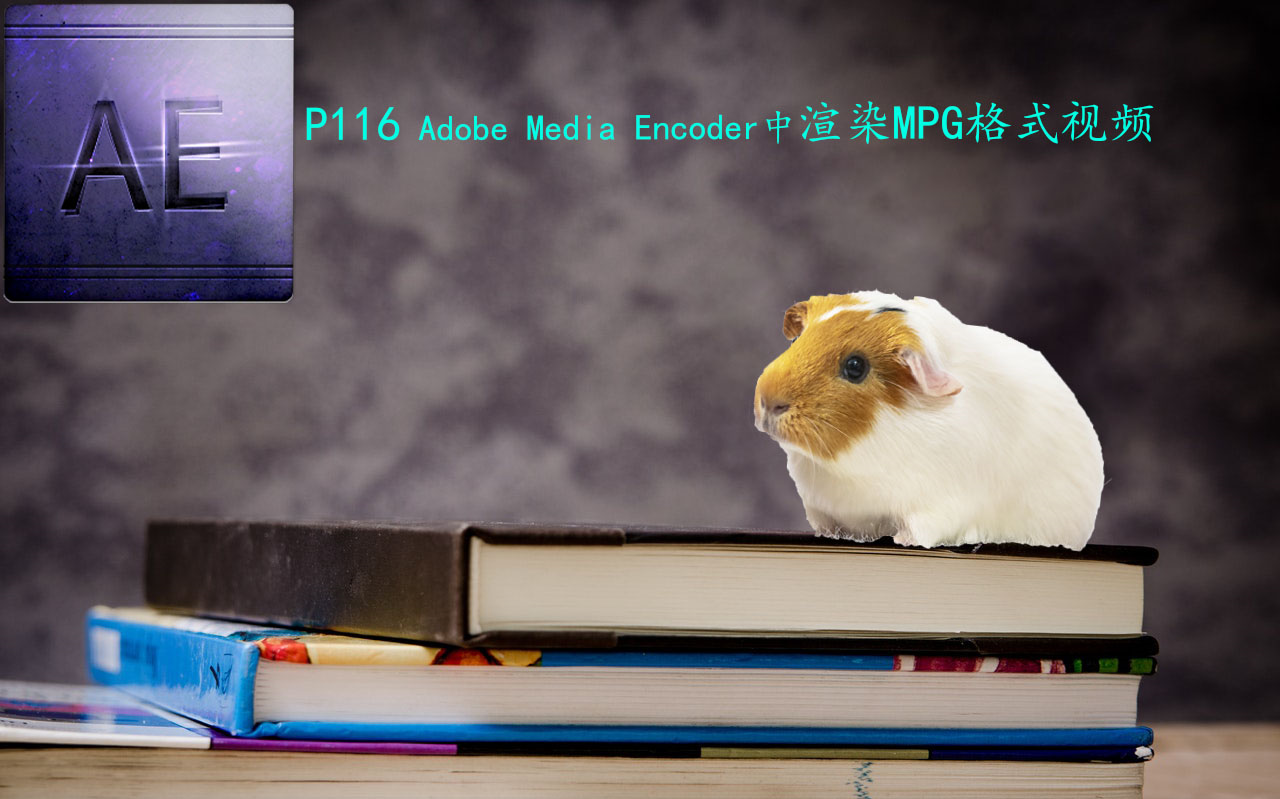 P116 AE抠图、文字、渲染成长篇:实例:Adobe Media Encoder中渲染...