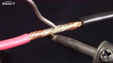 教你如何正确焊接连接两根电线