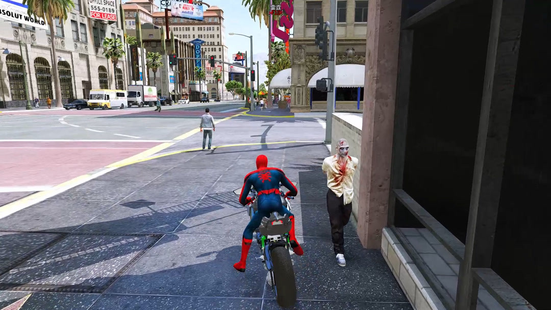 蜘蛛侠模拟器 正义的小蜘蛛 保护和平 昊哥搞笑解说