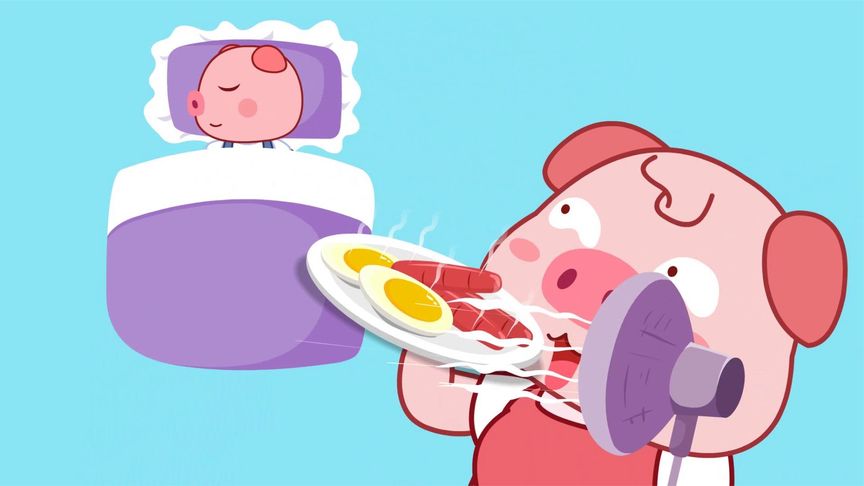 搞笑视频:小猪假期立下了一个大目标,他能实现吗?