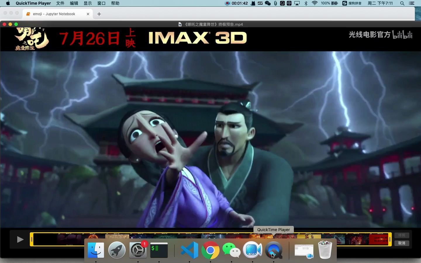 用Python从视频中生成表情图