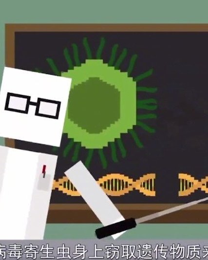 【3分钟动画:病毒之间可以互相感染吗?】地球上的所有生物,几乎都...