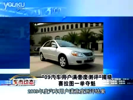 “09汽车用户满意度测评”揭晓 赛拉图一举夺魁