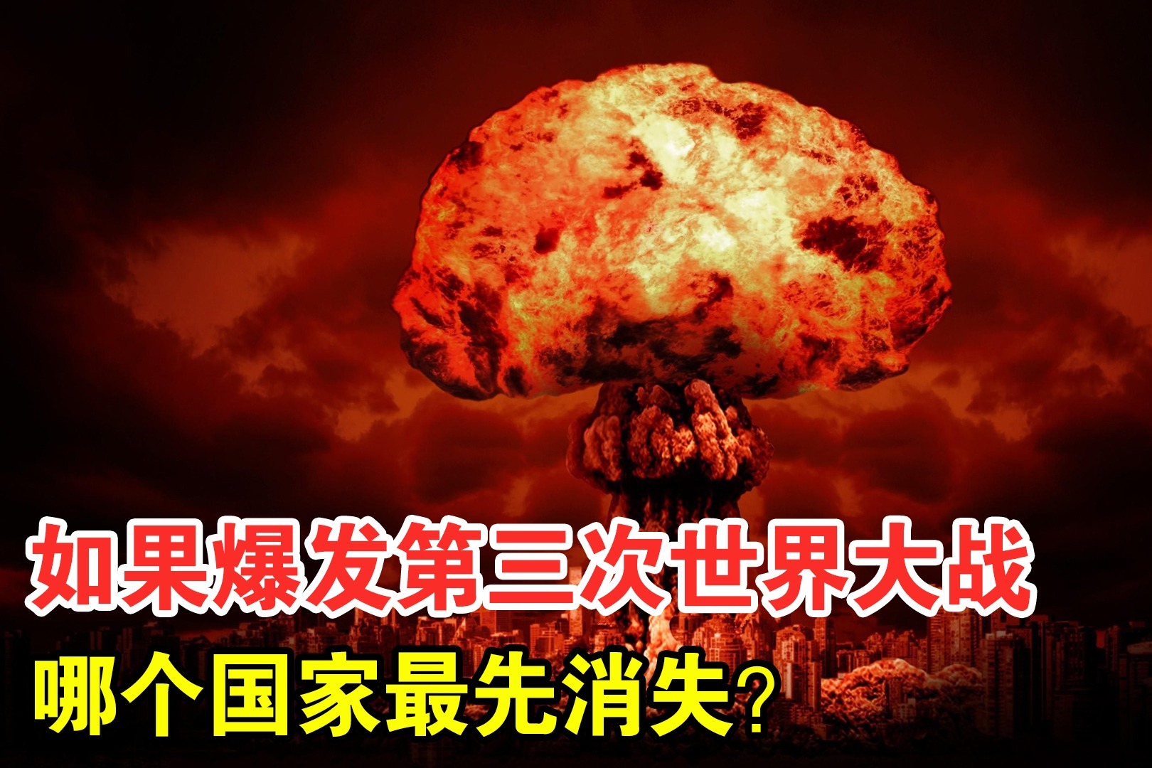 如果爆发第三次世界大战,哪个国家最先消失?对我国有影响吗?