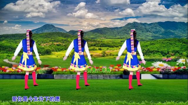 心醉草原情歌DJ广场舞《爱你每一天》舞蹈简单易学