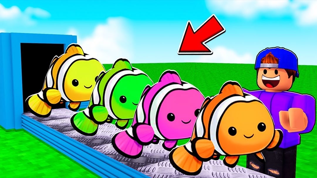 春节大狂欢 Roblox罗布乐思阿火解说579期:水族馆小镇模拟器