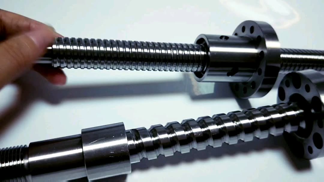 不锈钢研磨滚珠丝杆丝杠螺杆加工定做…蓝冰