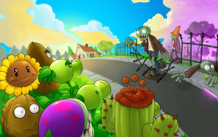 【植物大战僵尸 自制】小游戏 植物僵尸 3