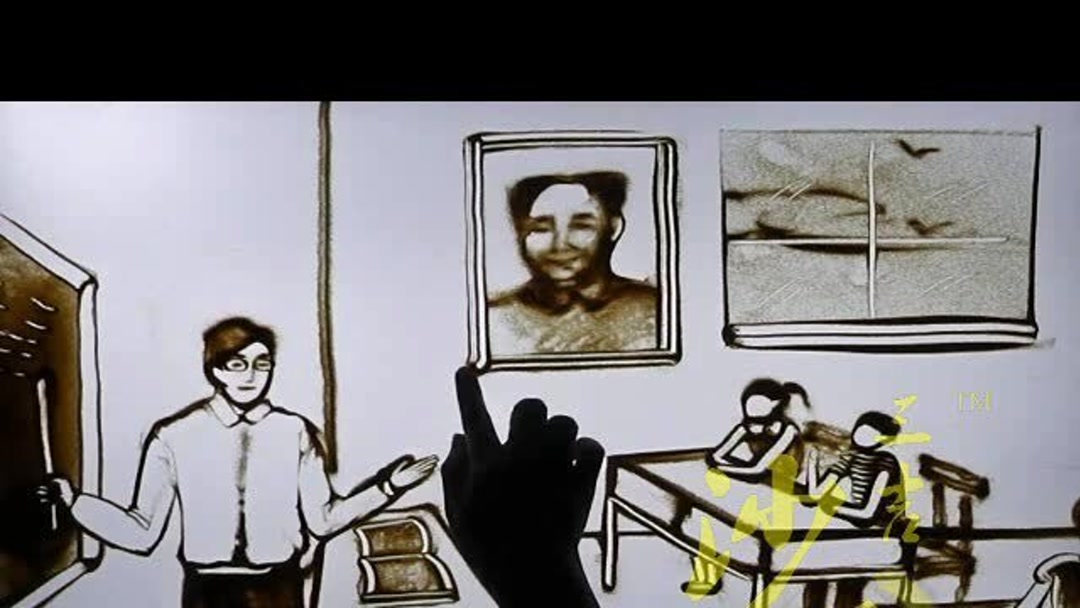 学校校庆沙画形象宣传片公司形象宣传年会活动发布会活动南京沙画