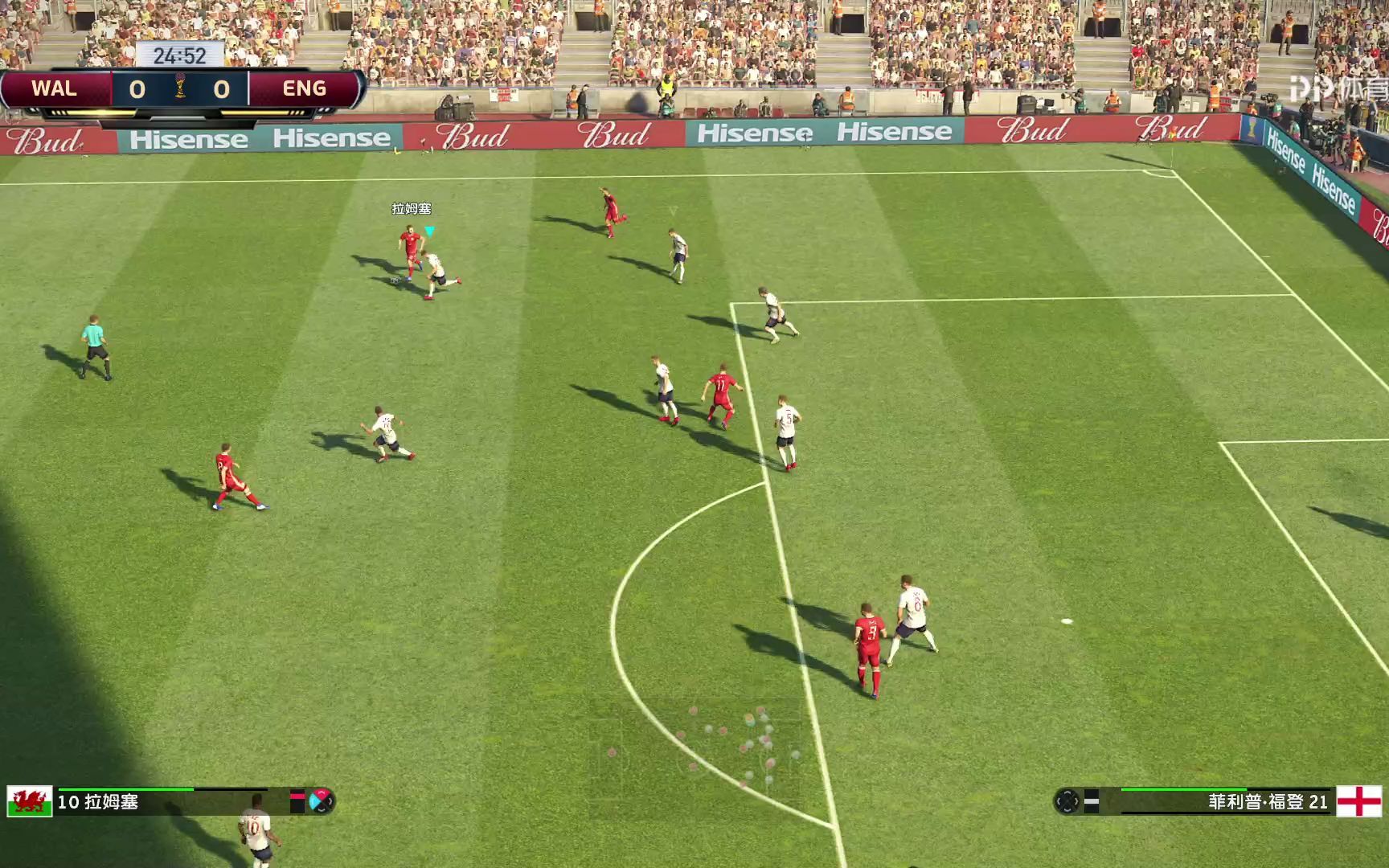【实况卡塔尔世界杯】b组 英格兰vs威尔士