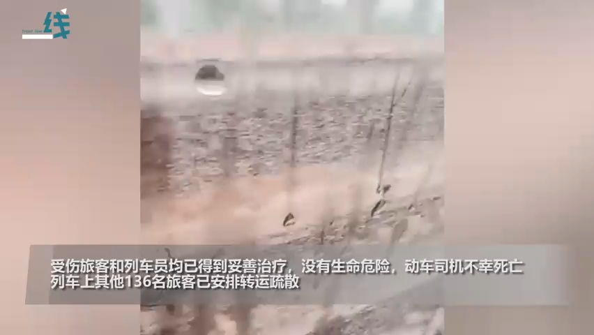 6月4日上午10时30分,D2809次列车脱轨造成1名人员死亡~8名乘客...