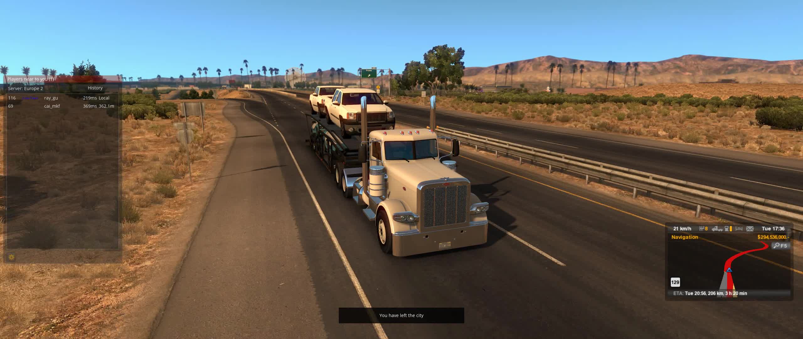 【ray_gu】《美国卡车模拟》联机实录(1)