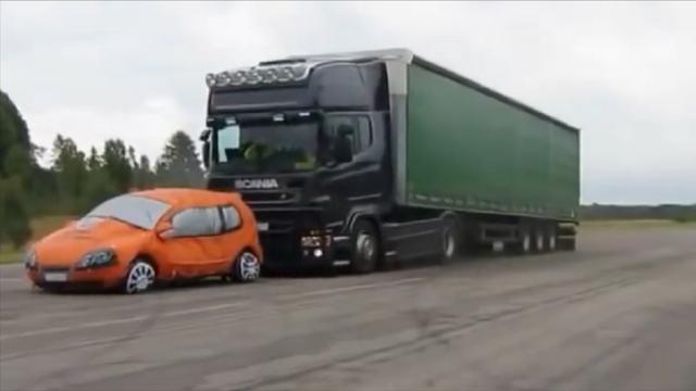 重型卡车的制动系统测试