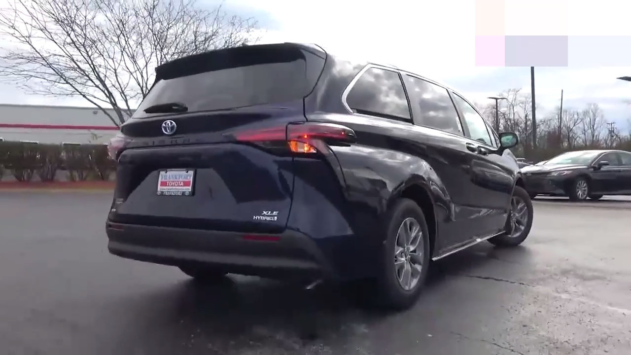 高清实拍2021款丰田塞纳,霸气开始了