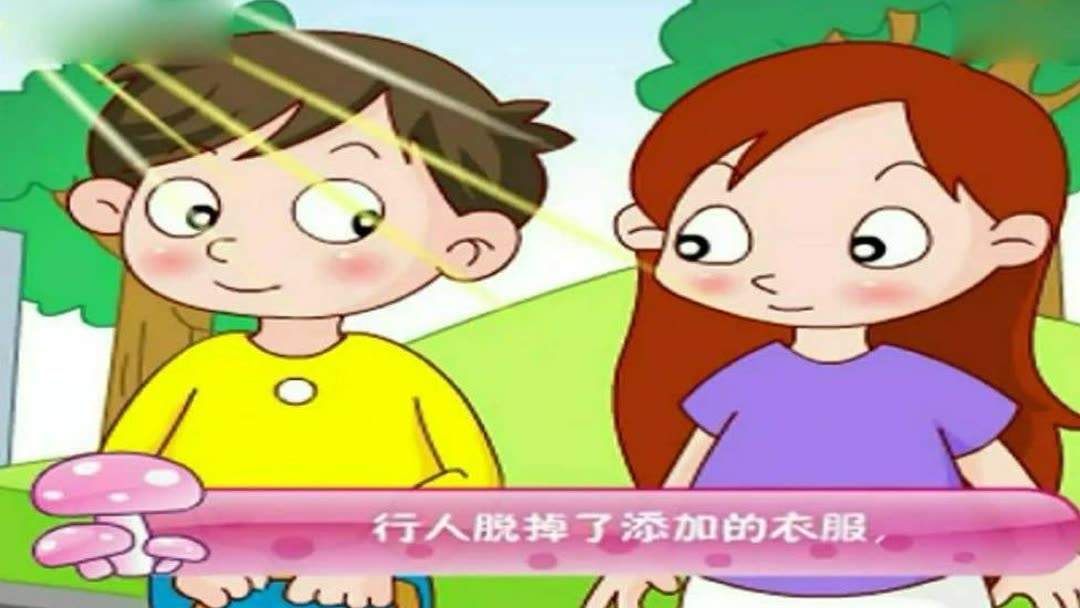 童话寓言故事《风与太阳》