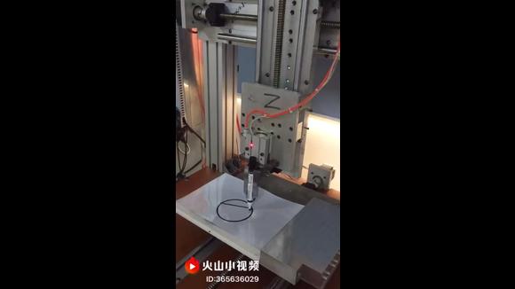 名师高徒PLC自动化编程专业培训学校 三菱PLC控制三轴设备画圆!