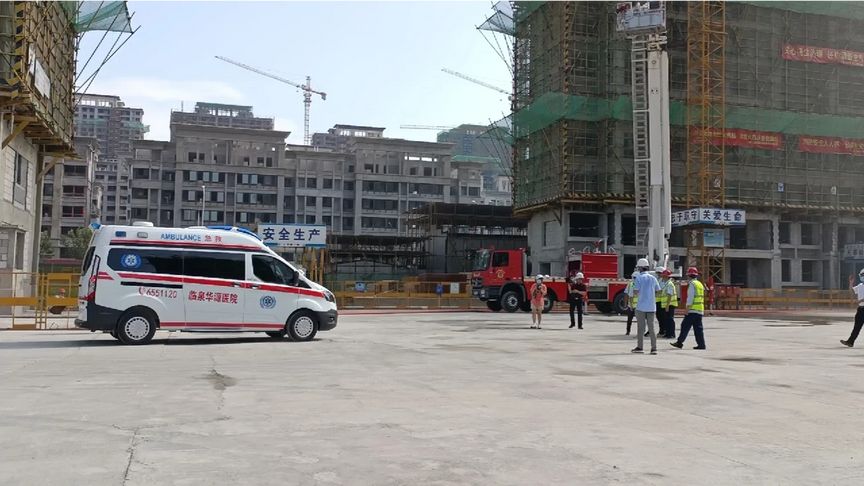 高层建筑救援应急预案演练!