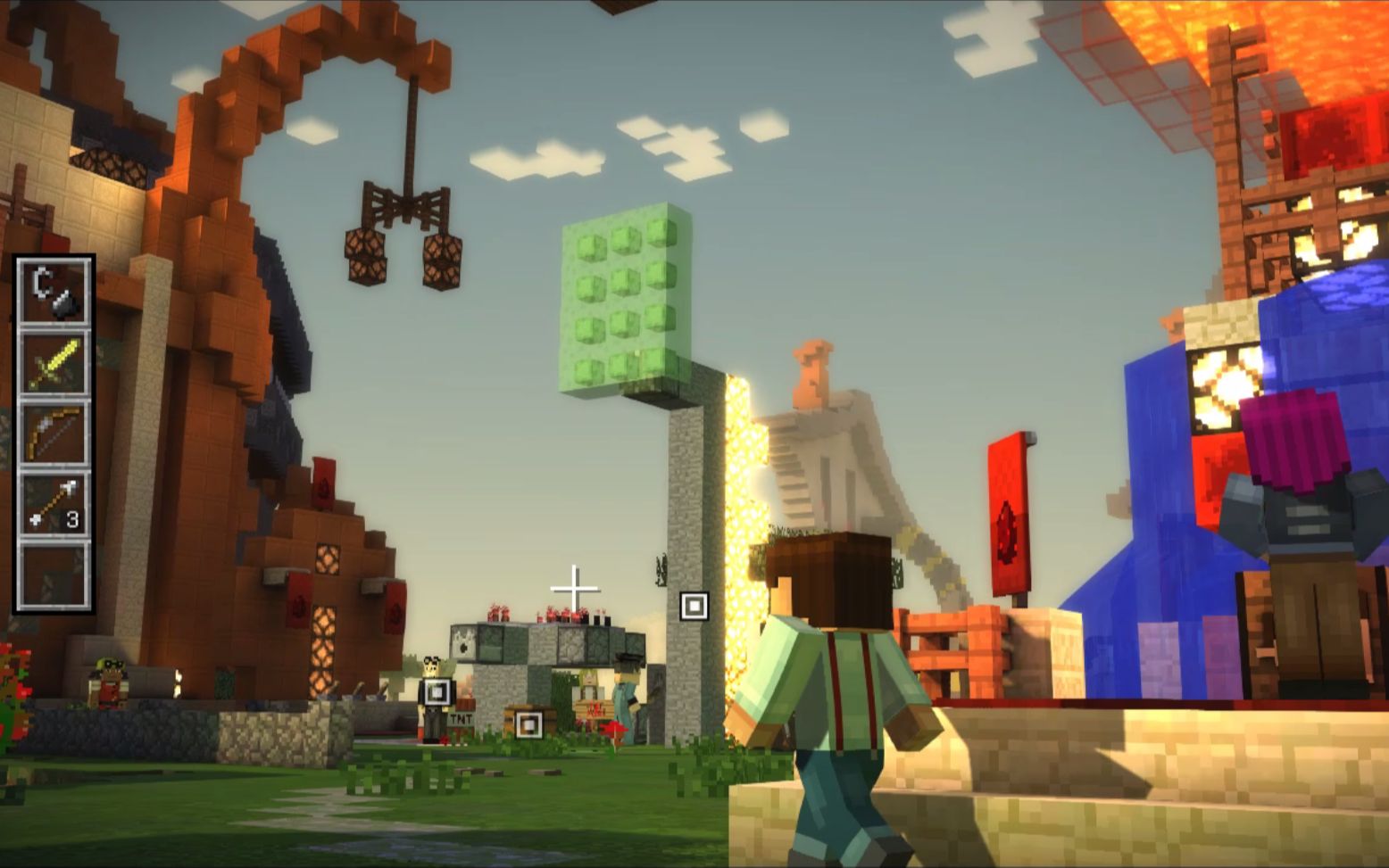 我的世界 Minecraft Story Mode 故事版模式 第二集 集结号令 前往红石...