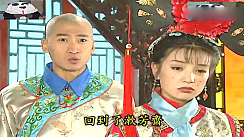 还珠格格 经典搞笑!皇上以为小燕子闯祸,谁知一露脸,让皇上大笑!