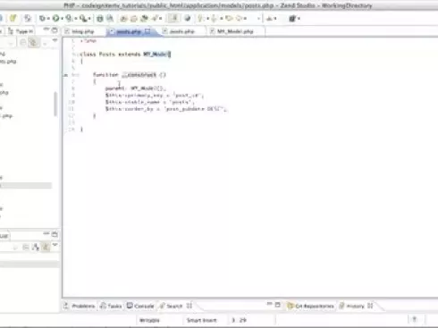 Extending the Codeigniter core: MY_Model part 1
