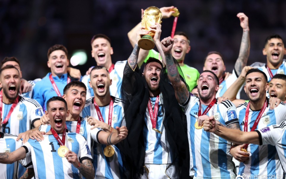 世界杯决赛,阿根廷战胜法国夺得冠军