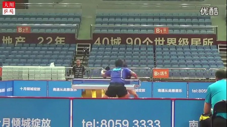 张继科vs尚坤 2014仁川亚运会乒乓球热身赛