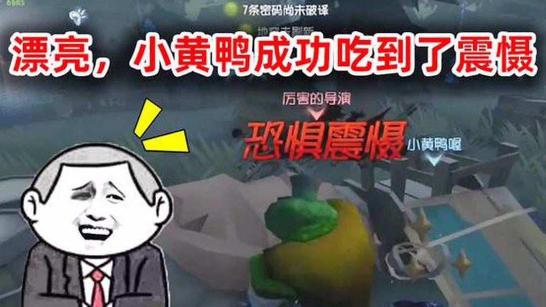 导演首发第五人格:小黄鸭带粉联合狩猎,导演观战席疯狂解说!