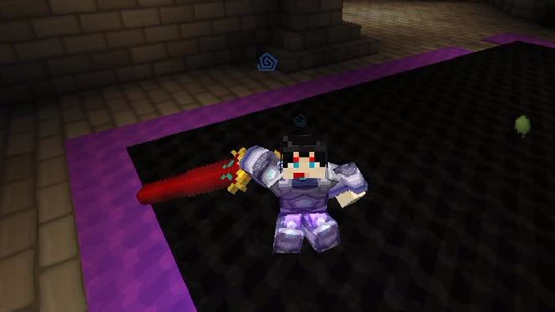 毛毛虫解说-我的世界变态钻石大陆吸血鬼进攻地下城堡下第32集