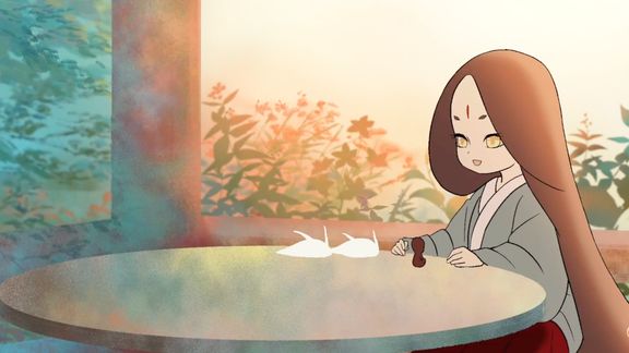 中国风动漫《造人》原来女娲是这样捏泥造人的,画面太唯美了!