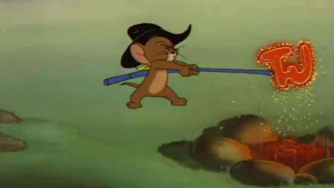 猫和老鼠搞笑动画:汤姆和杰瑞的牛仔决斗