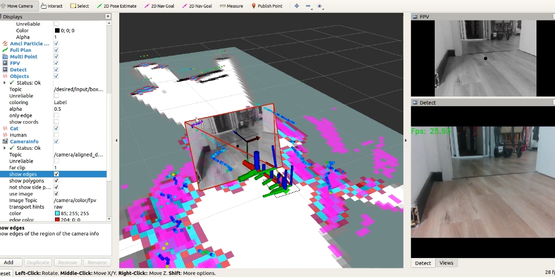 Tinymal B SLAM教程室内搜索,标注,导航