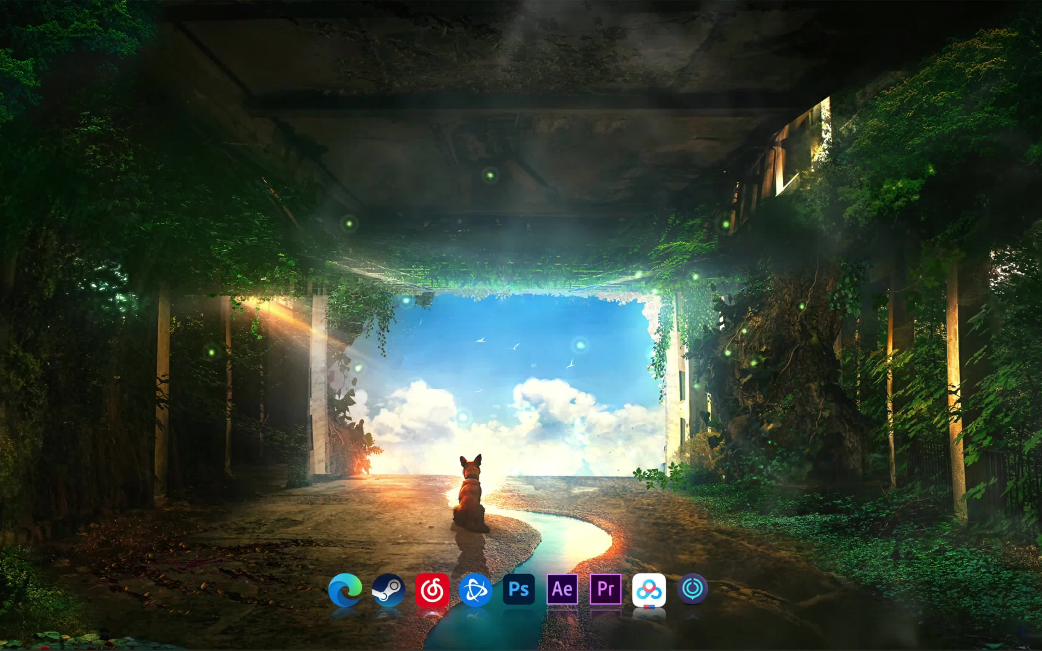 【Wallpapaer Engine】“茫茫的夜空,是一切的开始。”