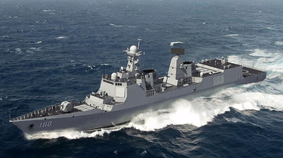 厉害了我的国!055服役在即首舰命名是它,这座城市:终于等到你