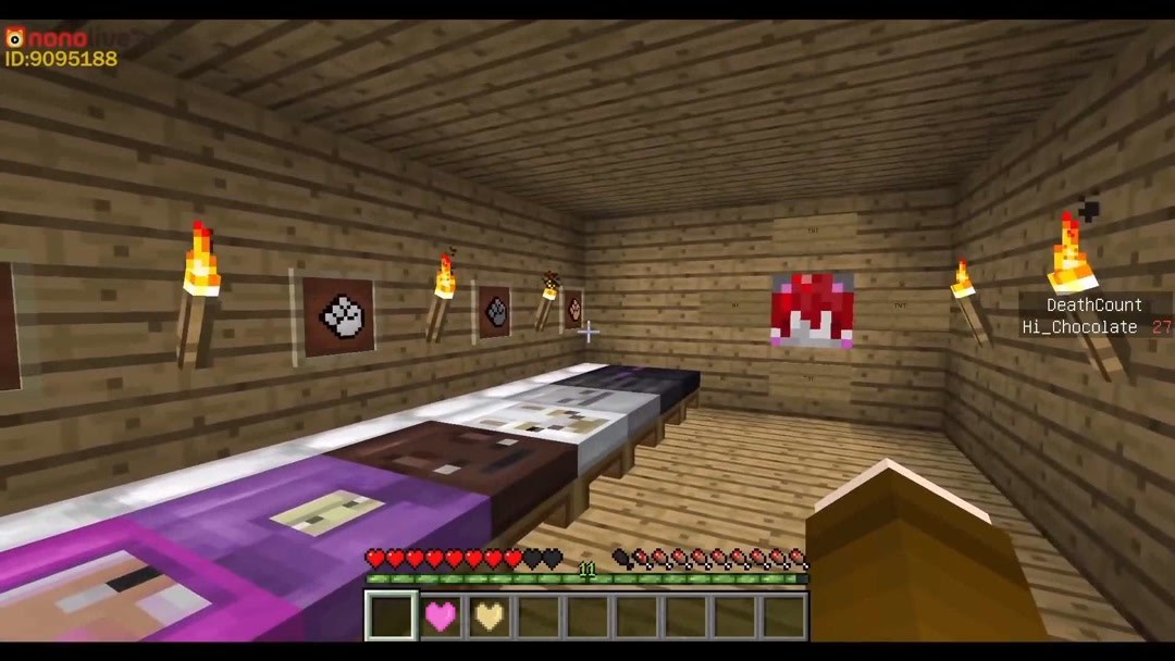 我的世界 无语了 用拳头揍飞坑爹的NPC