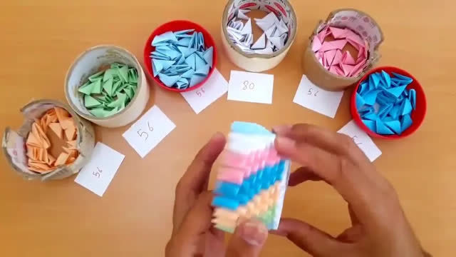 太神奇了,用纸折叠成的立体笔筒,比买来的还要实用