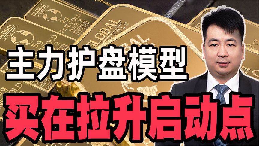 干货:主力护盘模型!让你买的低、买的巧,一招看透、简单易学!