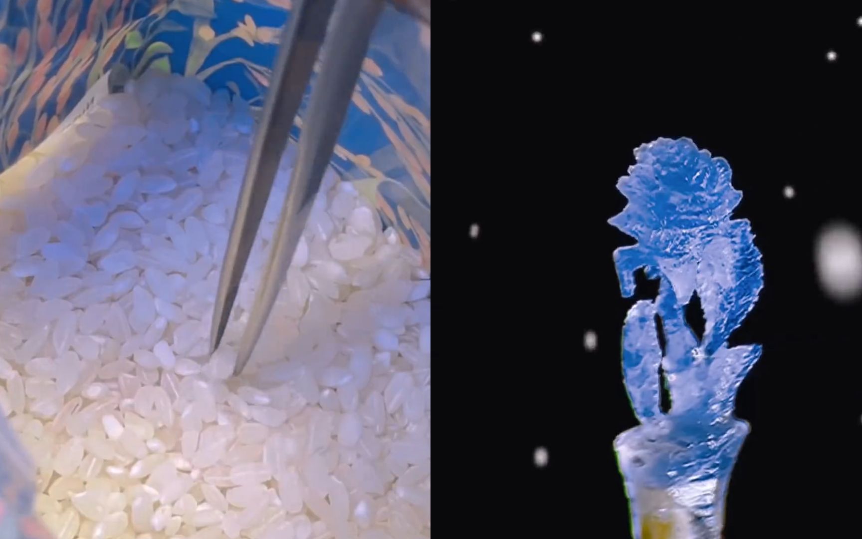 惊艳!年轻小伙把一粒米雕出吃不起的样子:原来妙笔真可以生花!