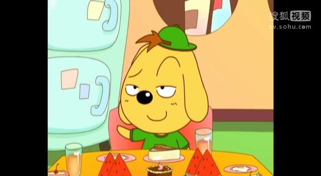 少儿动画动物聚会