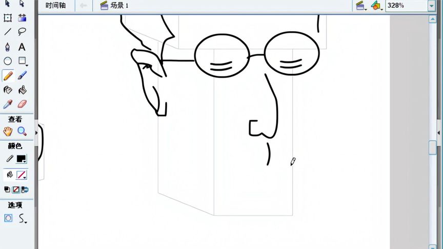 爱闪Flash8卡通动画视频教程0223