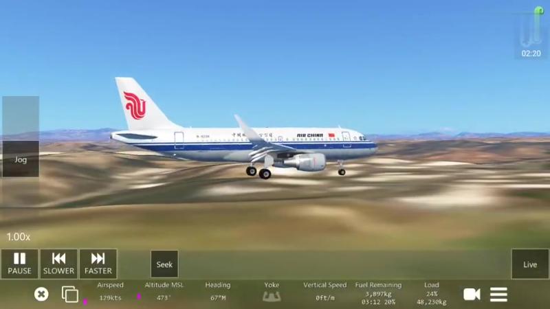 「最新版无限试飞」第一次玩自动进场…