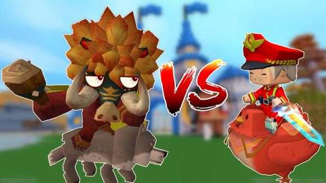 迷你世界:成功驯养大飞鸡,回家路上遇到怪物拦路,要和我决斗