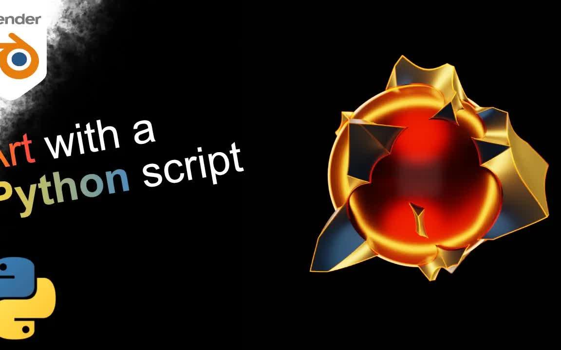 ...教程使用 Python 探索 Blender 中抽象动画着色器的强大功能 Blender