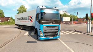 全特效超高画质版欧洲卡车模拟2:超豪华沃尔沃重卡上路送货