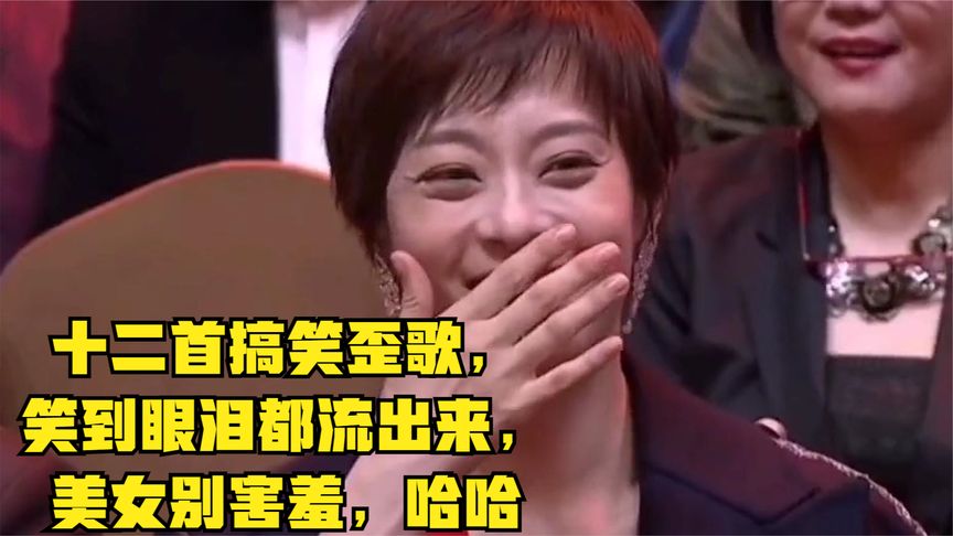 十二首搞笑歪歌,笑到眼泪都流出来,美女别害羞,哈哈
