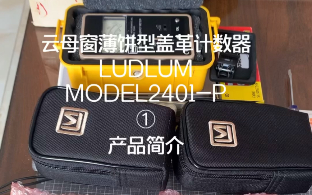 云母窗薄饼型盖革计数器LUDLUM MODEL2401-P ①产品简介