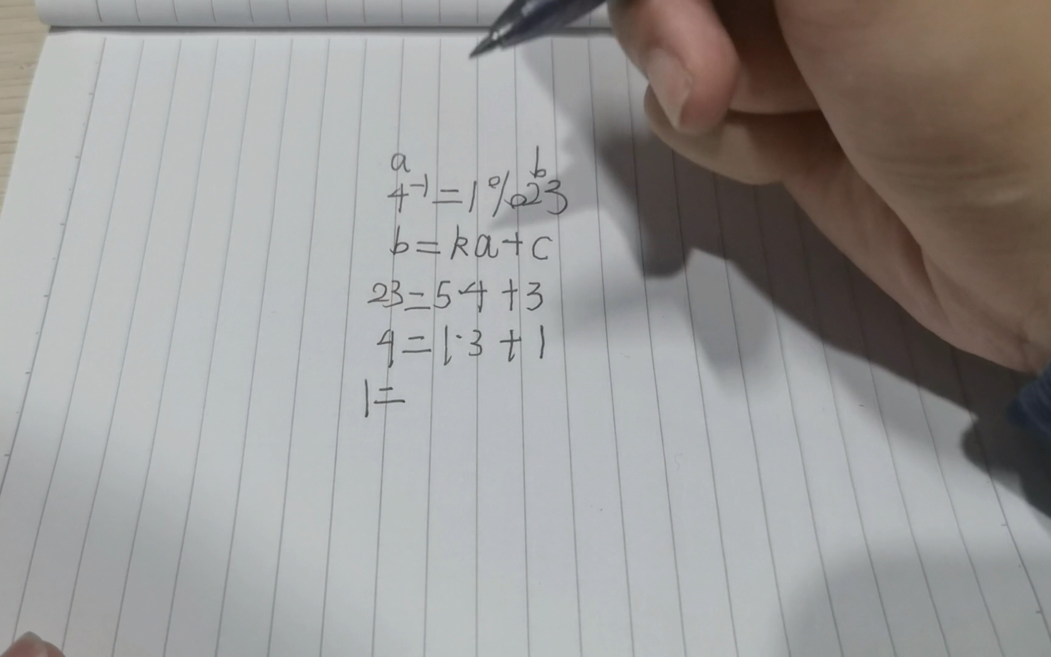 RSA算法-用扩展欧几里得求逆模