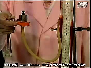39用微小压强计演示超重于失重新课标高中物理教学实验大全